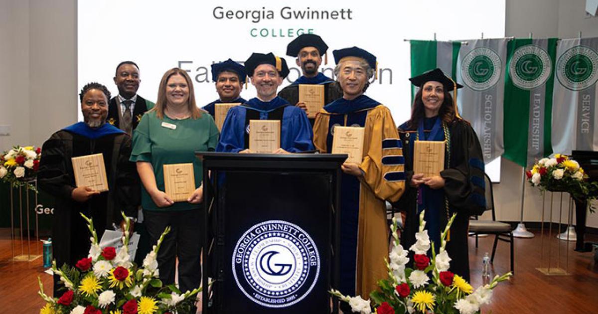 Outstanding GGC faculty, staff honored at Fall Recognition ceremony ...