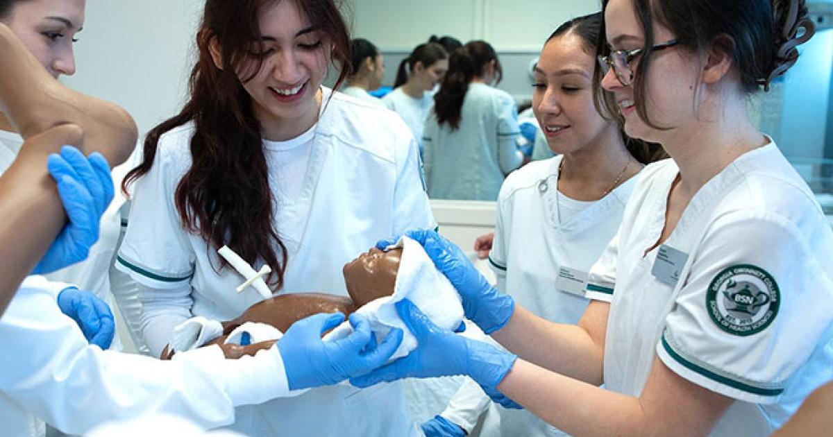 Learning to deliver: GGC nursing students gain life-saving skills ...